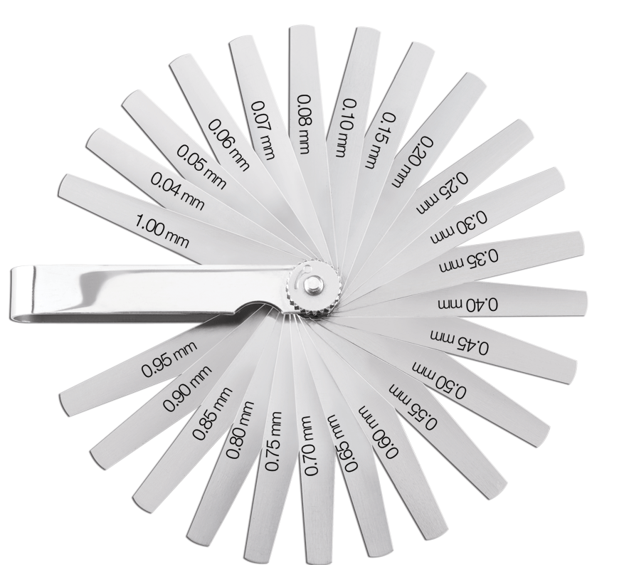 Metric Feeler Gauge Sets From Eastern Gage